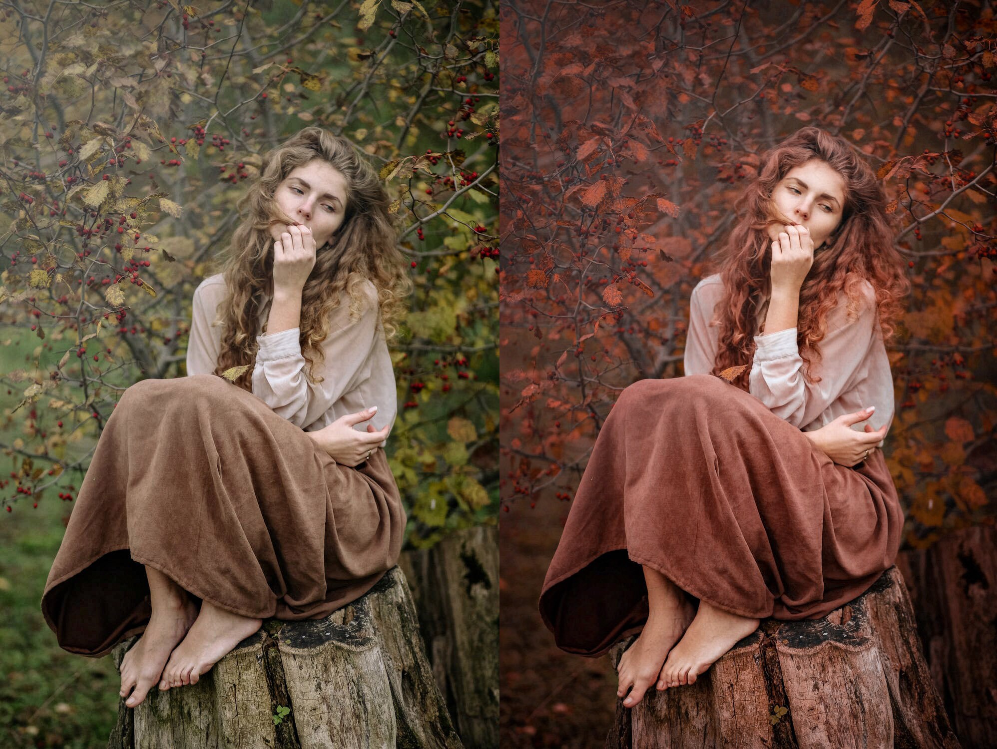 Fall Autumn Filters and Actions for Photoshop CC. VIDEO TUTORIAL! Spice ...