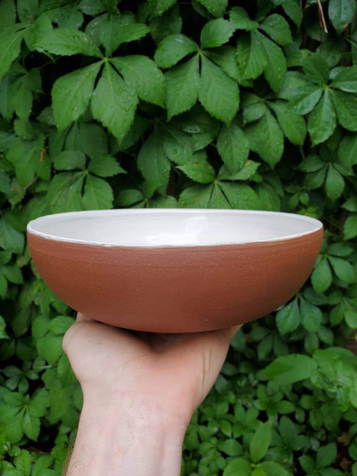 Handmade Bowl Earthen Red - Etsy