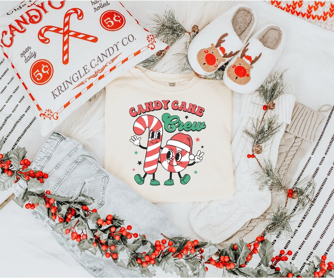 Candy Cane Crew *vintage* - Etsy