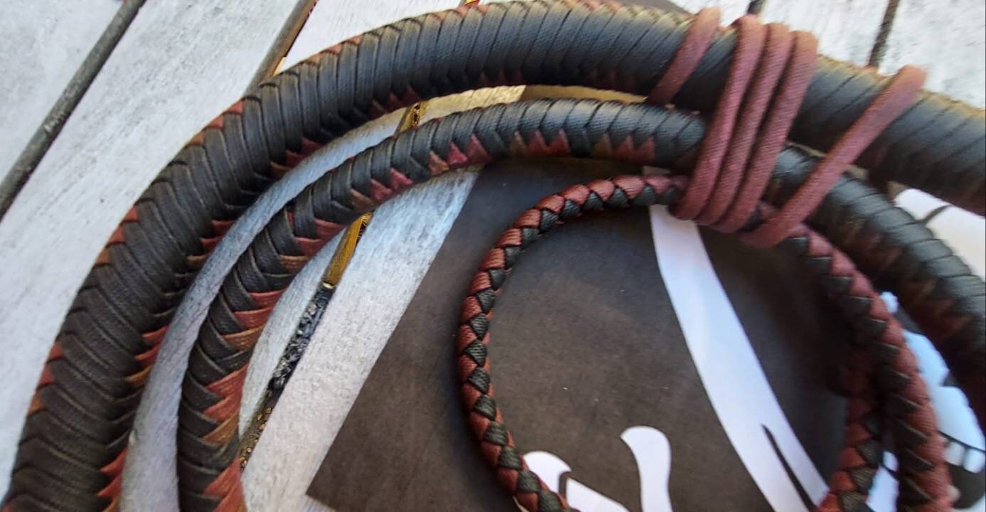 The Pirate Whip. 5ft Paracord Snake Whip With Beads | Etsy