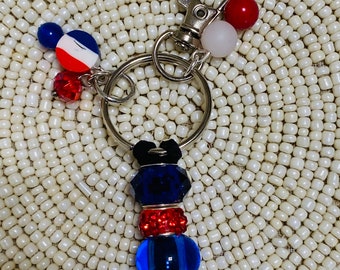 Keychain Flag France - Etsy