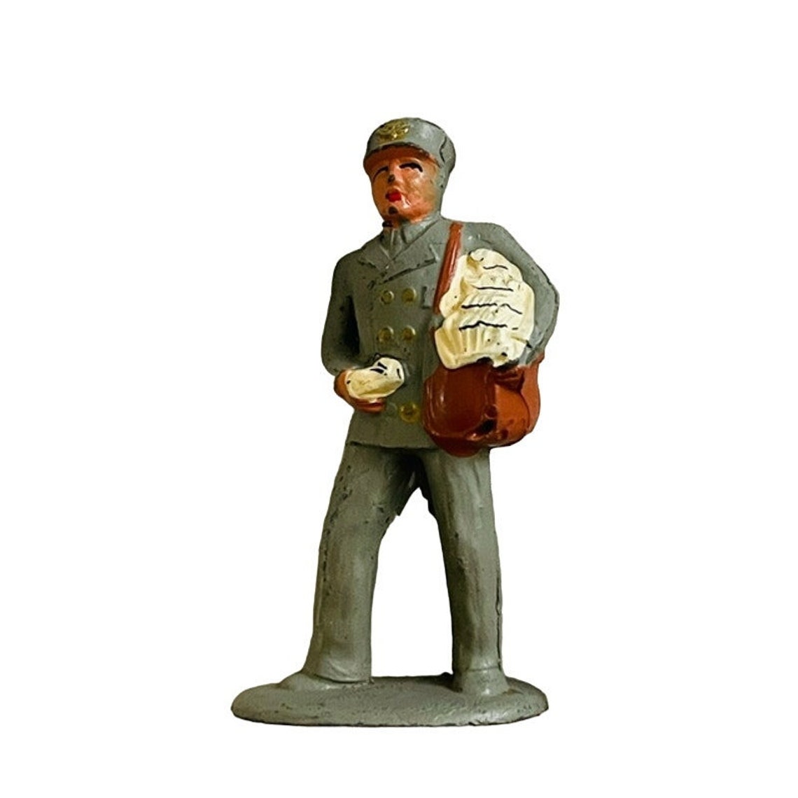 Vintage Barclay Manoil Lead Toy Mailman Postal Carrier - Etsy