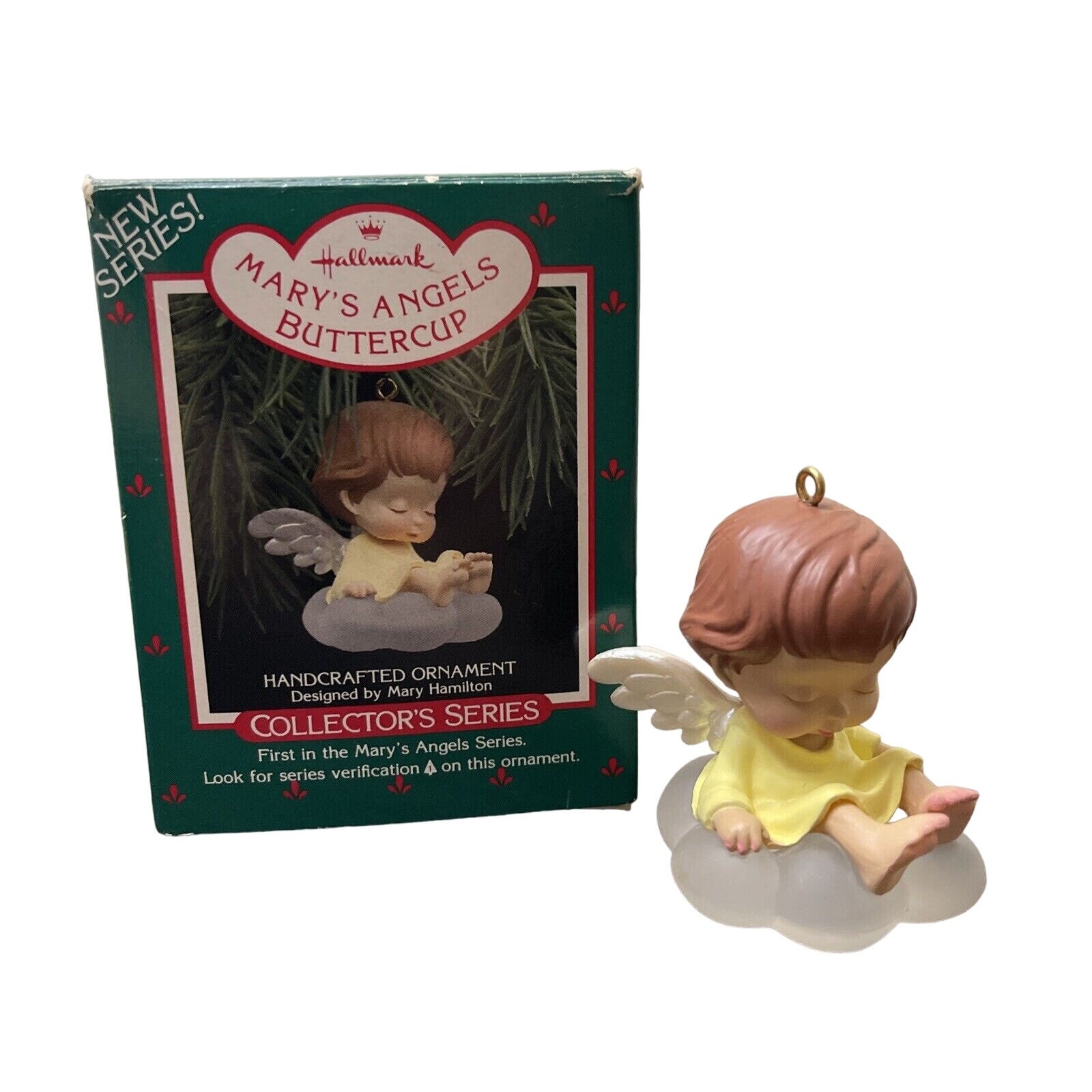 1988 Buttercup Marys Angels Hallmark Ornament 1st in Series Mary ...