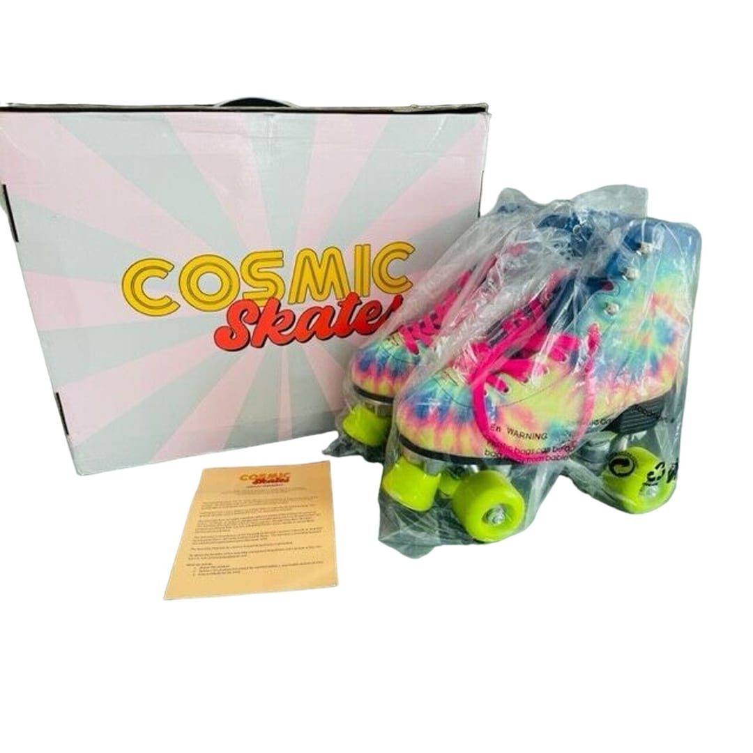 Cosmic ROLLER SKATES Archie 15 Tie Dye Size 6 Womens P24007889 - Etsy