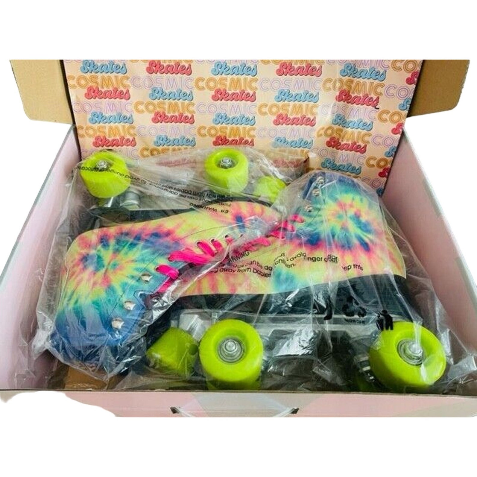 Cosmic ROLLER SKATES Archie 15 Tie Dye Size 6 Womens P24007889 - Etsy