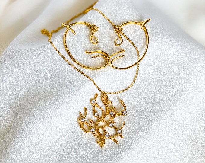 Beauty and the Beast Inspired Ear Cuff, Belles Ear Wrap, Disney Ear ...