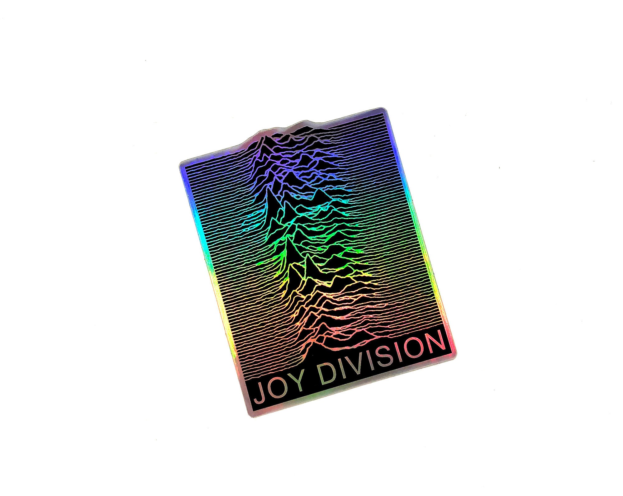 Iridescent Joy Division Sticker Joy Division Unknown - Etsy