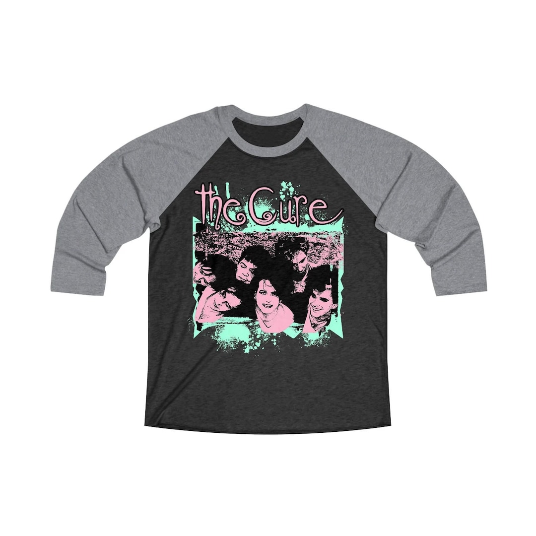 Retro the Cure Shirt - the Cure T-shirt - Robert Smith - Long Sleeved ...