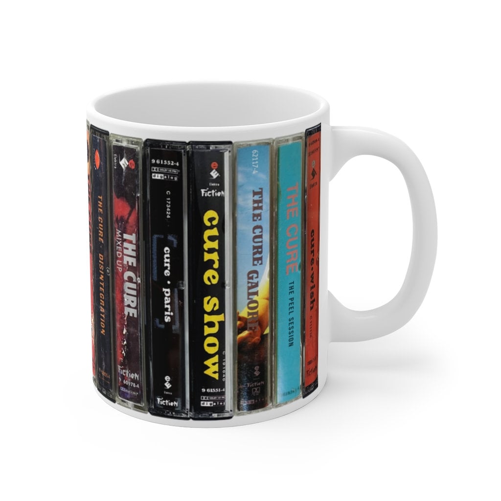Retro the Cure Cassette Tapes Mug - the Cure Coffee Cup - Robert Smith ...