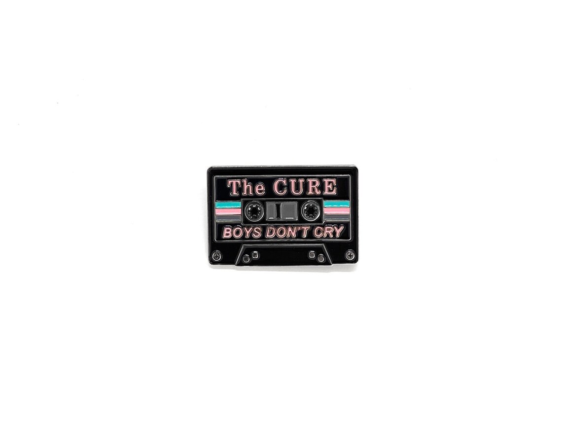 Cute Retro the Cure Enamel Pin the Cure Boys Don't Cry | Etsy