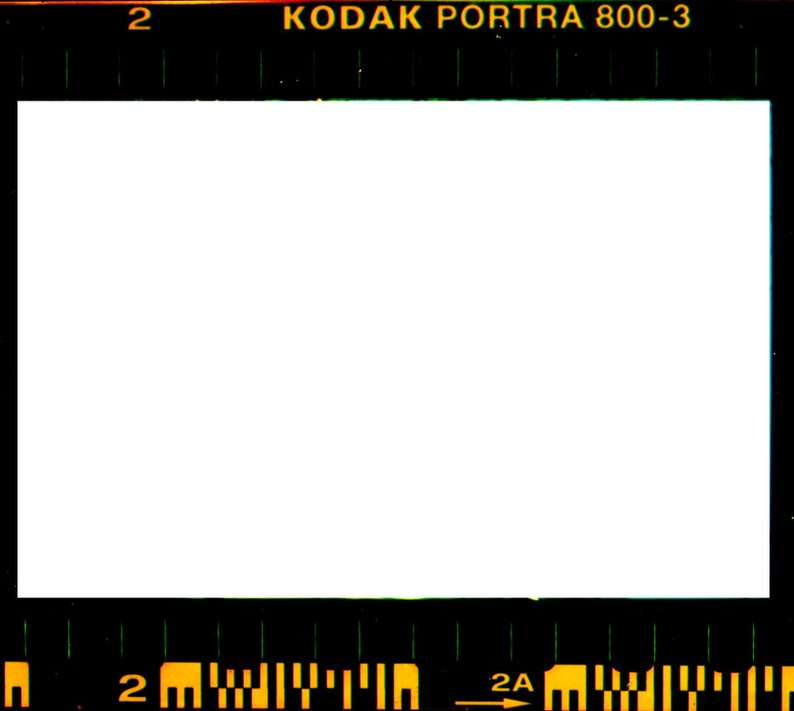 Kodak Portra Film Frame Overlay | Etsy