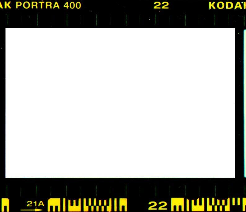 Kodak Portra Film Frame Overlay | Etsy
