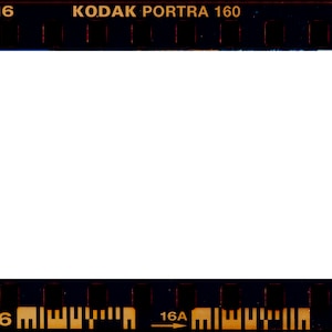 Kodak Portra Film Frame Overlay | Etsy