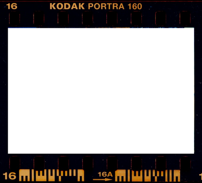 Kodak Portra Film Frame Overlay | Etsy