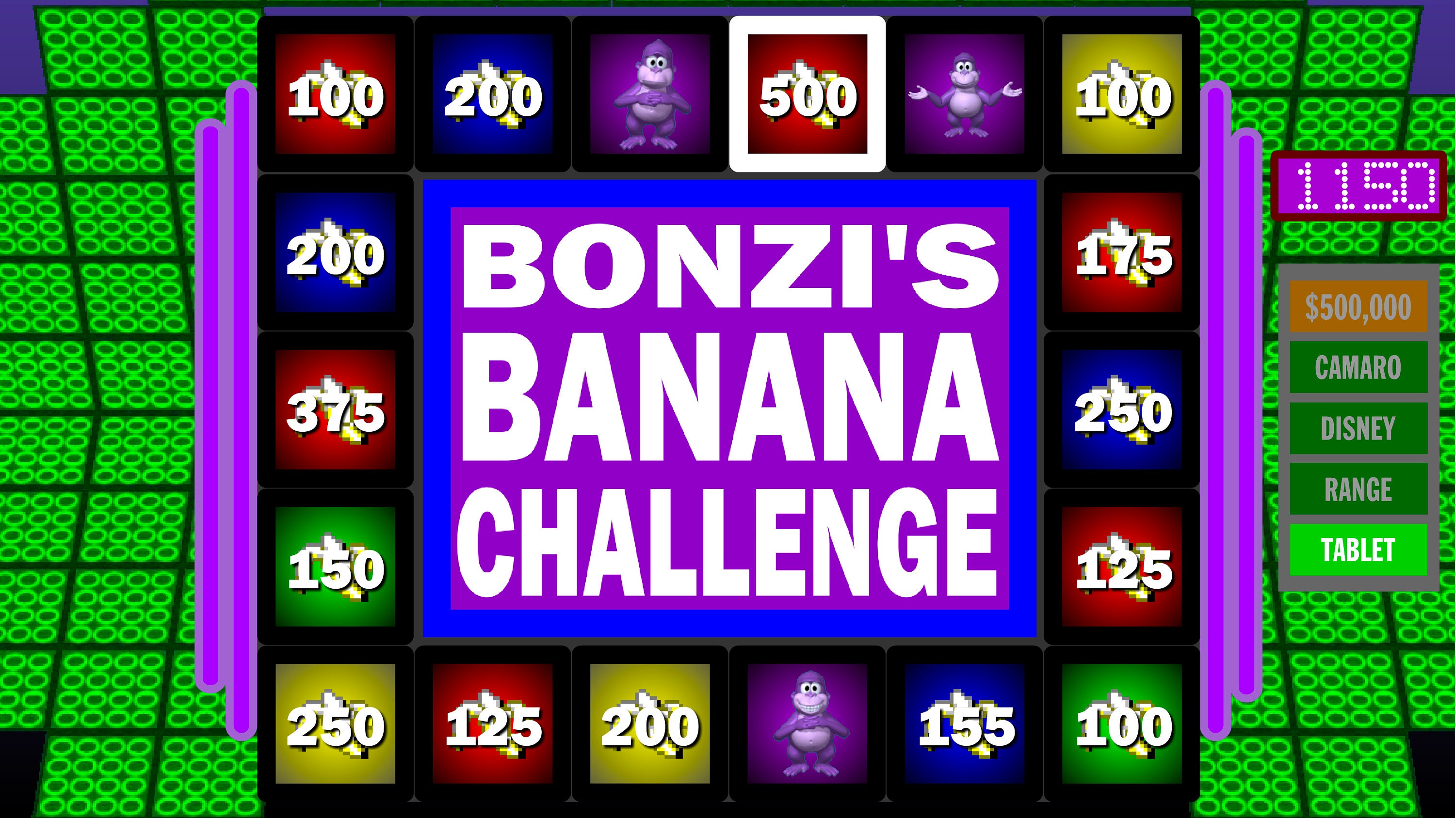 Bonzi's Banana Challenge Flash Control (NEW UPDATE!) - Etsy