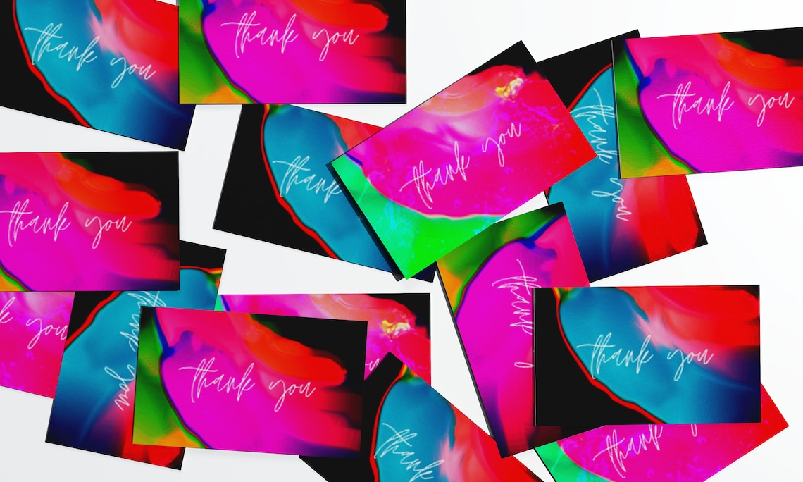 Abstract art printable/instant download/thank you | Etsy