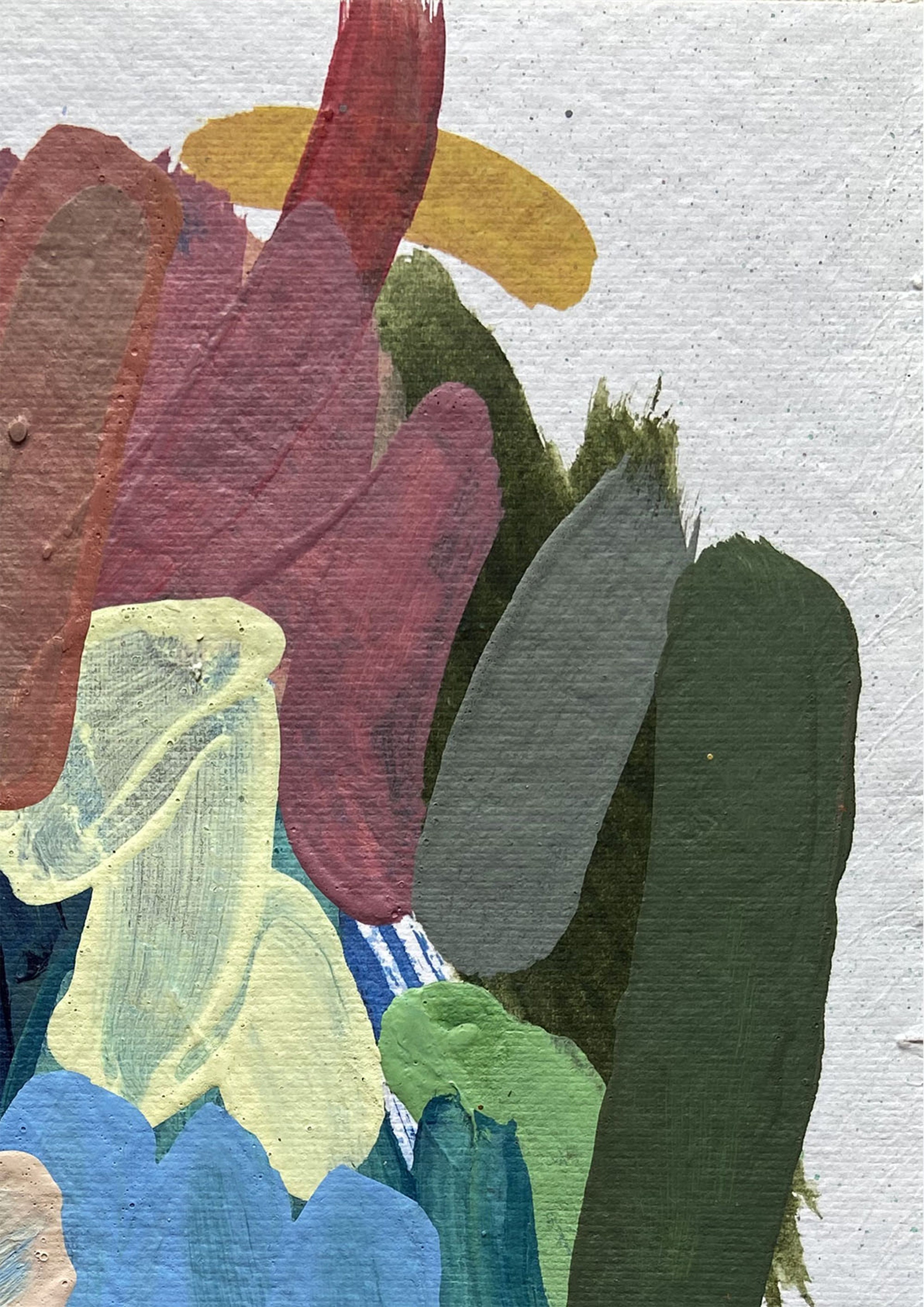 Small Abstract Painting Small Original ArtworkPainting on | Etsy