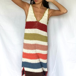 Long Crochet Dress, Summer Dress, Crochet Dress, Maxi Dress, Boho Dress ...