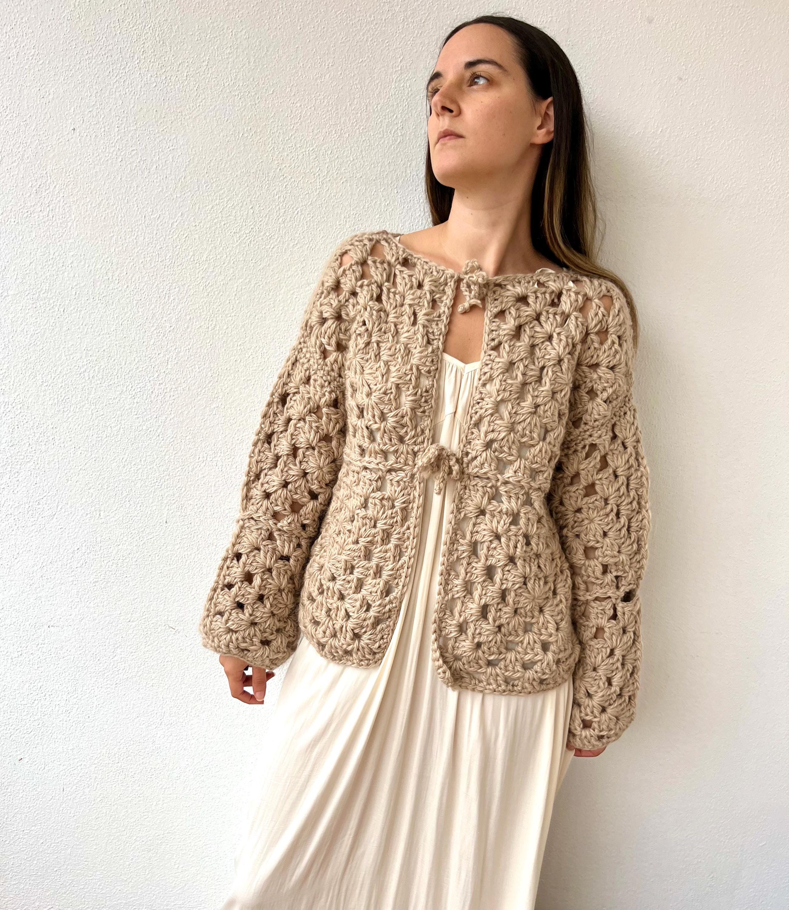 Tie Front Cardigan, Winter Layering Sweater, Cardigan Bow Tie, Crew ...