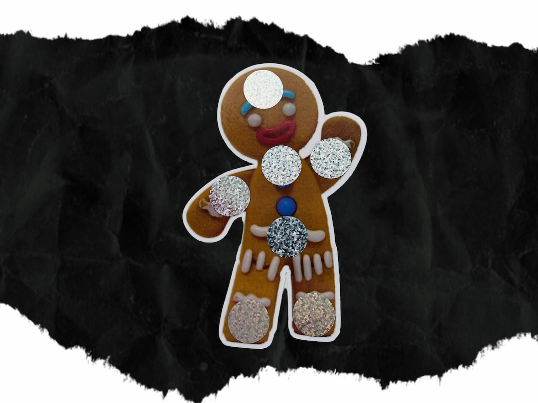 Gingerbread Man Mystery Scratcher - Etsy