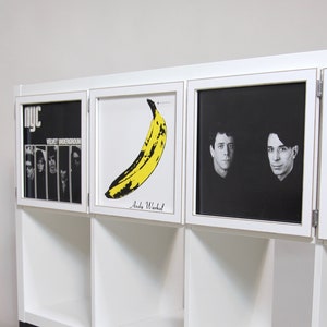 IKEA Kallax Ideas Shelf LP Art Frame Door for Vinyl Record Storage ...