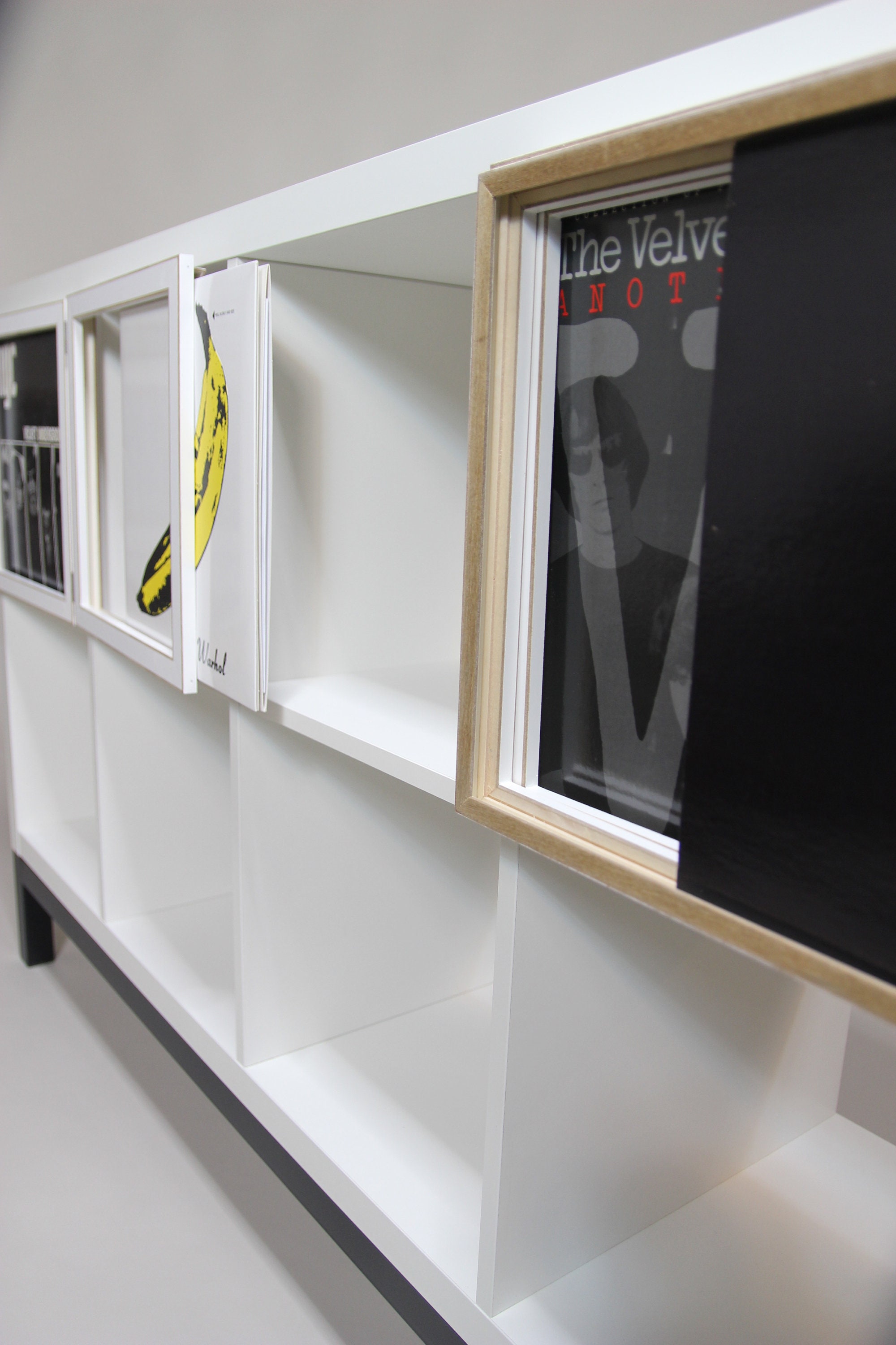 IKEA Kallax Ideas Shelf LP Art Frame Door for Vinyl Record Storage ...