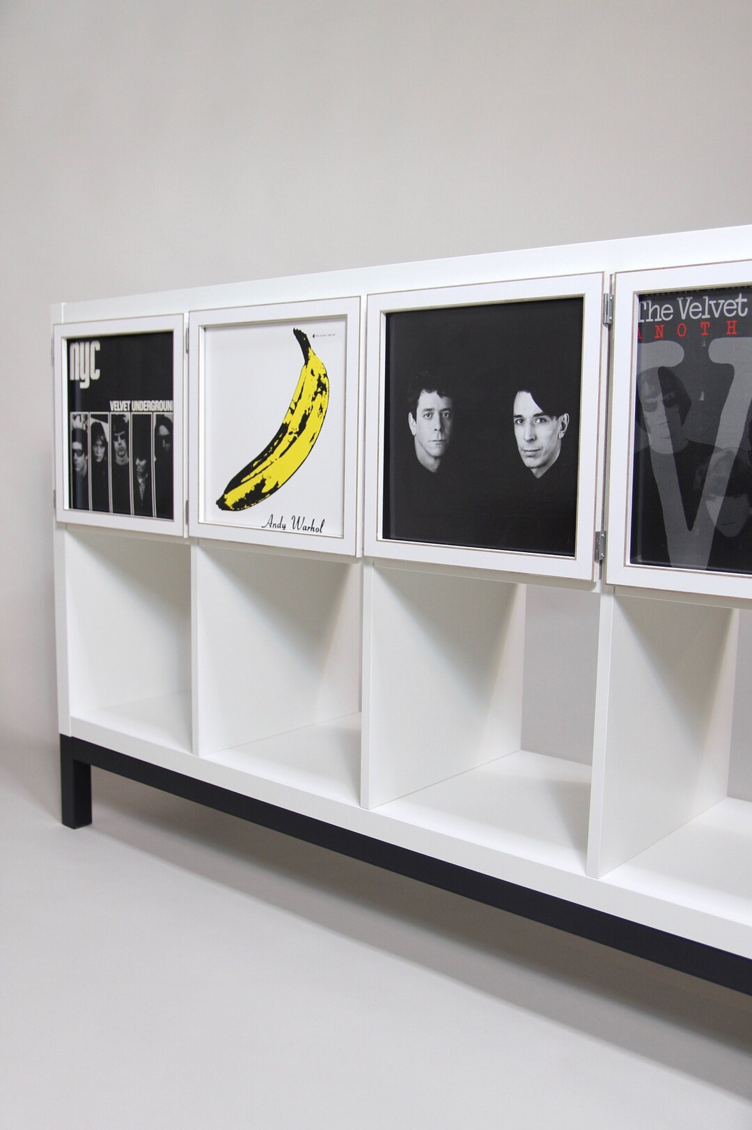 IKEA Kallax Ideas Shelf LP Art Frame Door for Vinyl Record Storage ...