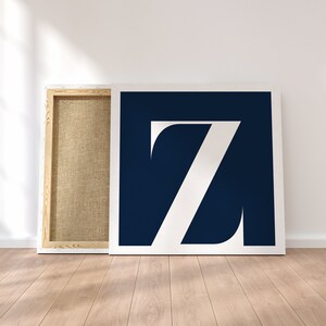 Letter z, Printable Initial, Art Poster, Typography Poster, Wall Art ...