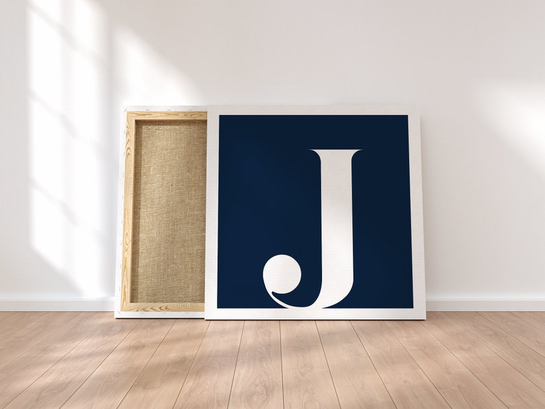 Letter "j", Printable Initial, Art Poster, Typography Poster, Wall Art ...