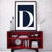 Letter "d", Printable Initial, Art Poster, Typography Poster, Wall Art ...