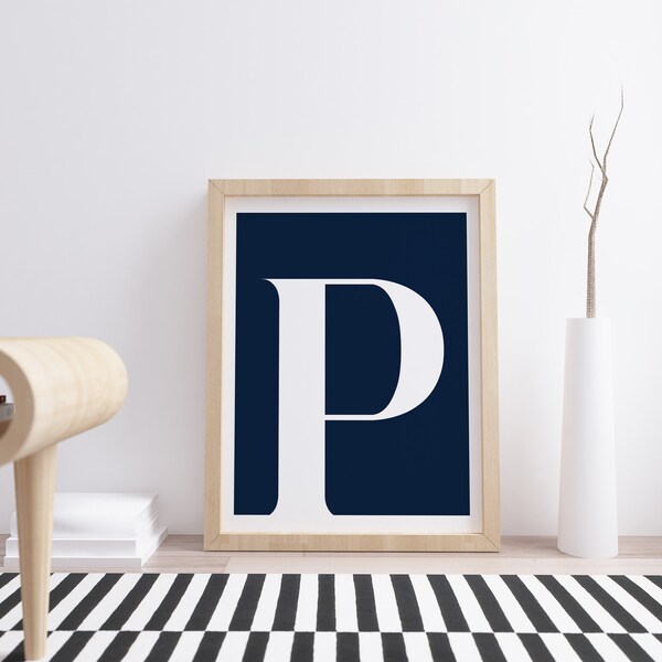 Wooden Letter P - Etsy