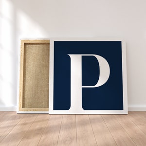 Letter "p", Printable Initial, Art Poster, Typography Poster, Wall Art ...