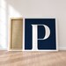 Letter "p", Printable Initial, Art Poster, Typography Poster, Wall Art ...