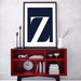 Letter "z", Printable Initial, Art Poster, Typography Poster, Wall Art ...
