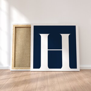 Letter "h", Printable Initial, Art Poster, Typography Poster, Wall Art ...