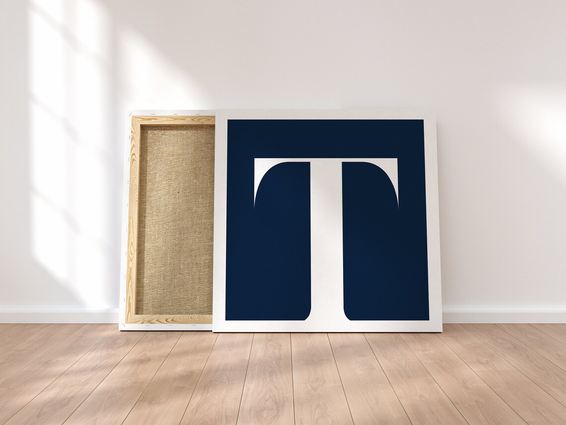 Letter "t", Printable Initial, Art Poster, Typography Poster, Wall Art ...
