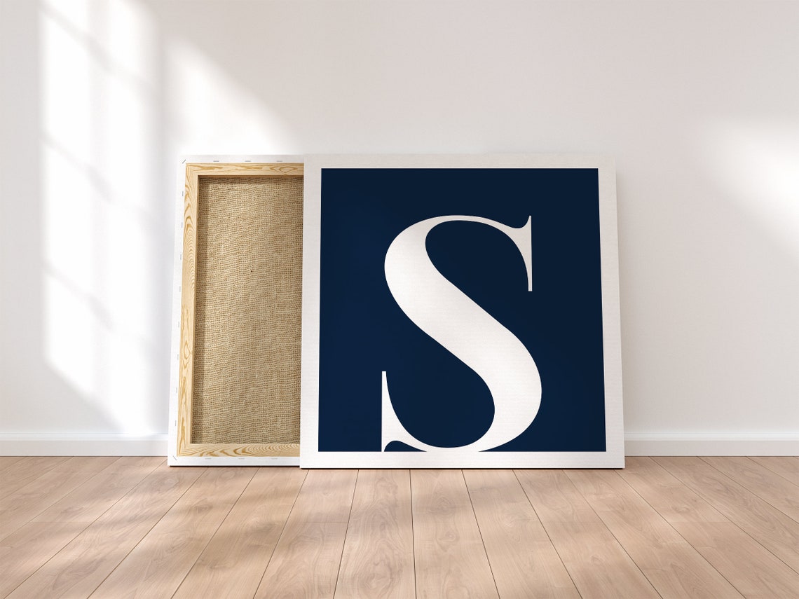 Letter "s", Printable Initial, Art Poster, Typography Poster, Wall Art ...