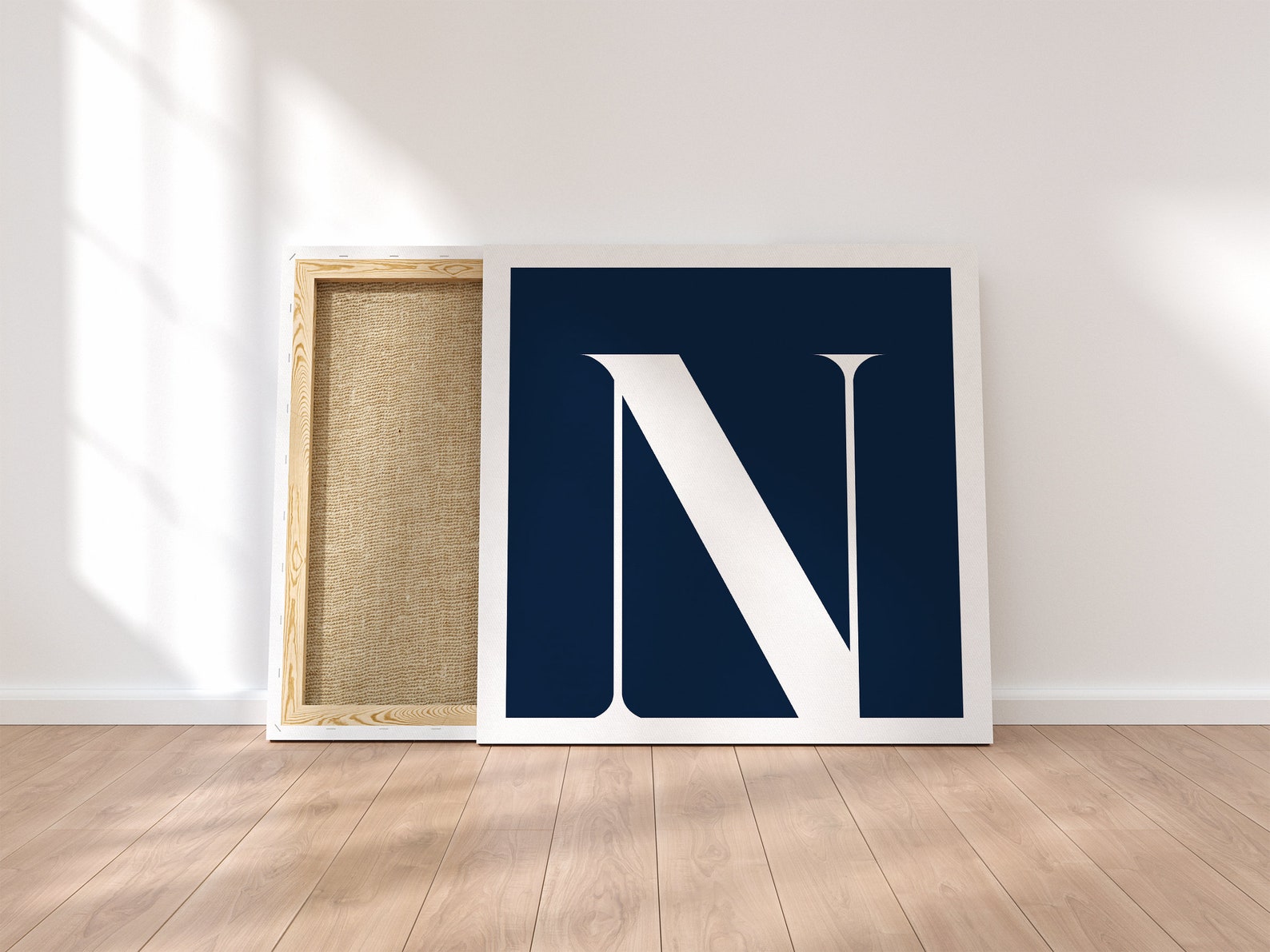 Letter "n", Printable Initial, Art Poster, Typography Poster, Wall Art ...