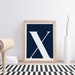 Letter "x", Printable Initial, Art Poster, Typography Poster, Wall Art ...