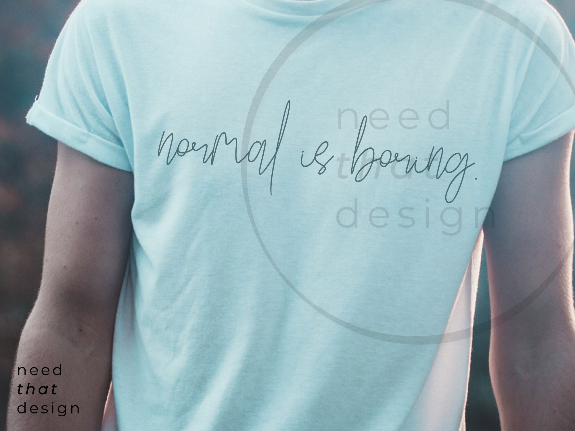 Normal is Boring Vector Download - Etsy