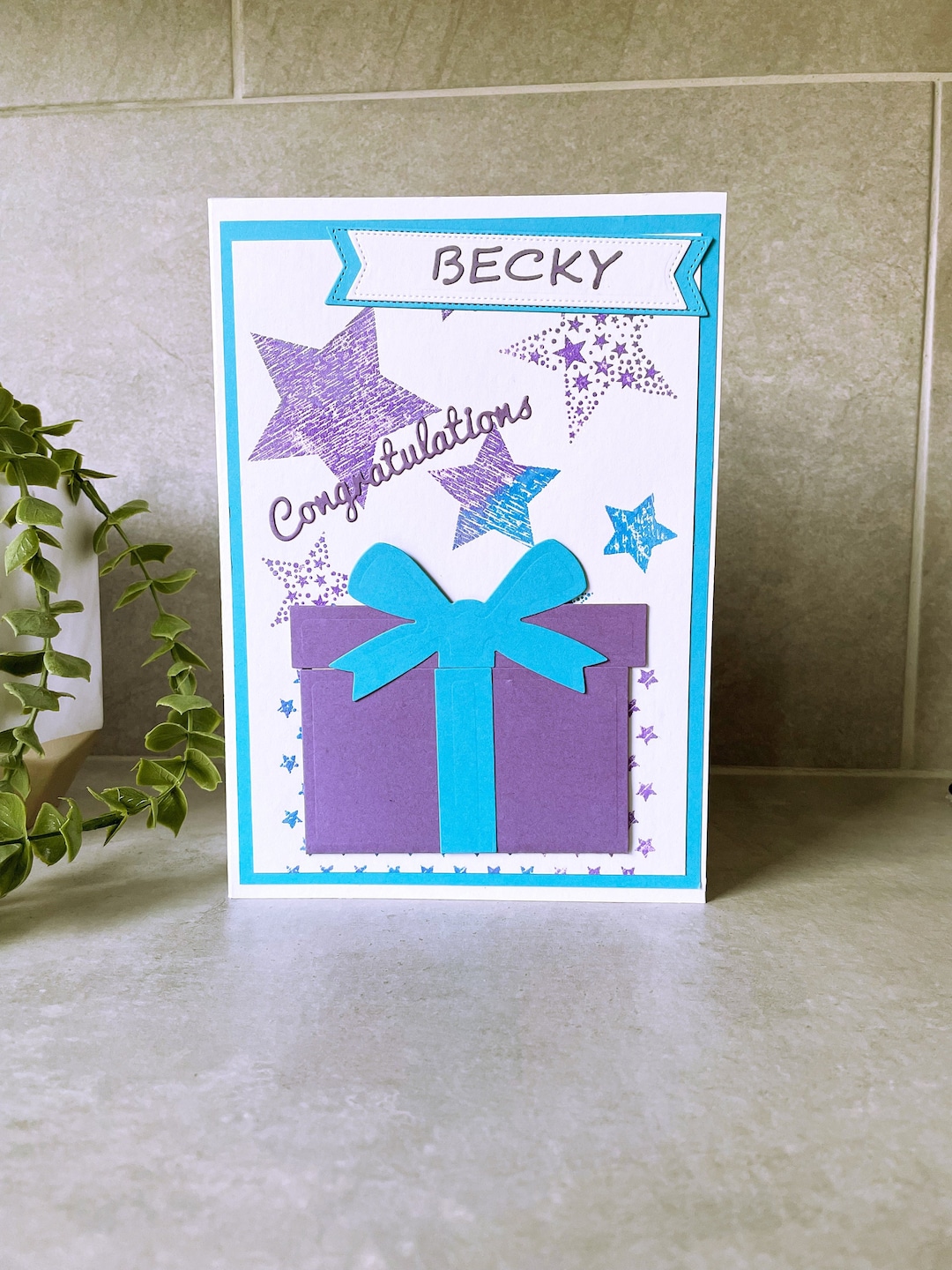 You're A Star Card With Gift Card Holder | Personalised ...
