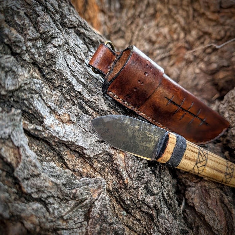 Primitive Knife - Etsy