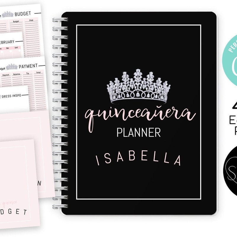 Quinceanera Book Planner - Etsy