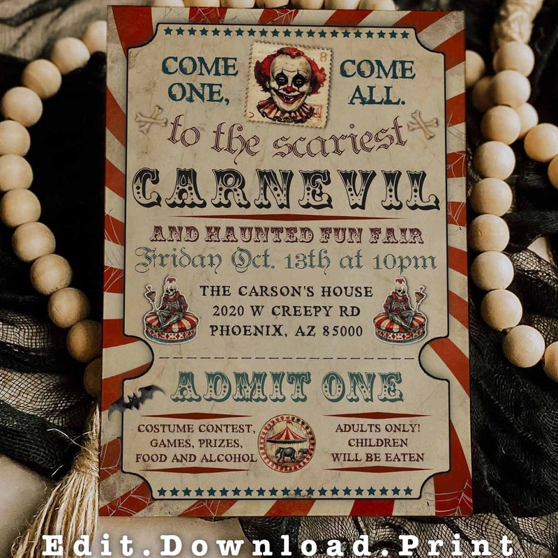Haunted Carnivals - Etsy