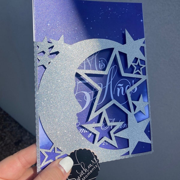 Under the Stars Quince Invitation - Etsy