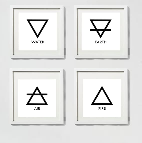 The Four Elements Triangles
