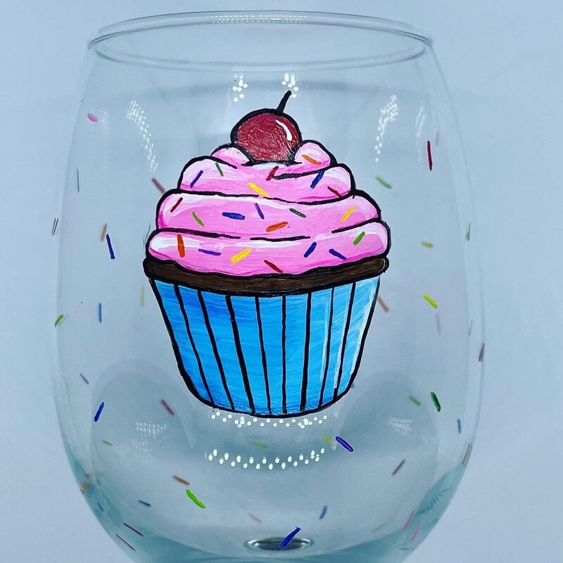 Glass Cupcakes - Etsy