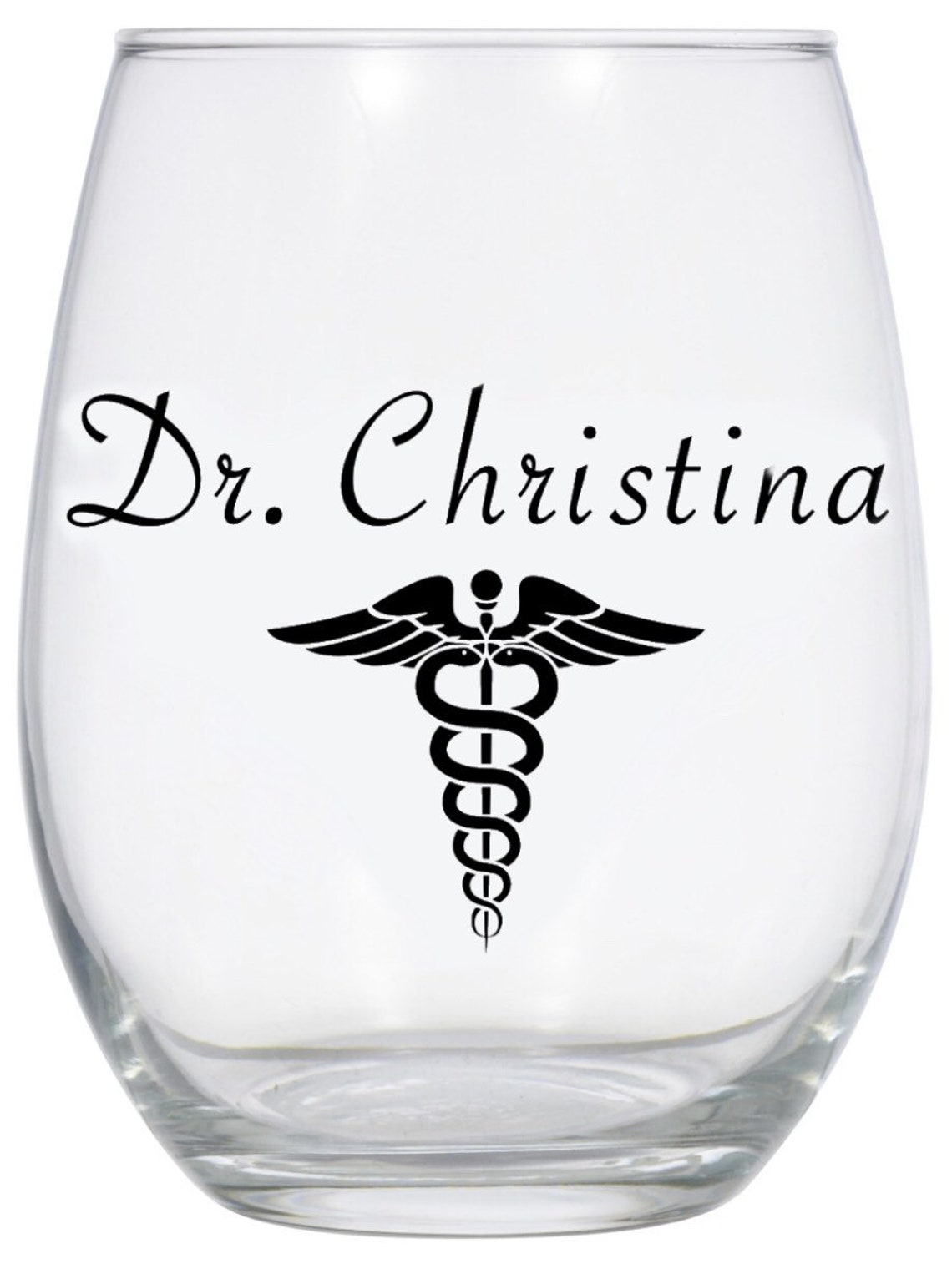 Custom Doctor Wine Glass, Custom Wine Glass, Personalized Wine Glasses ...
