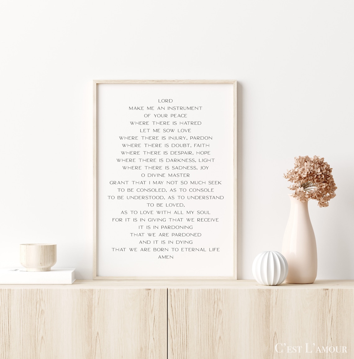 Lord Make Me an Instrument of Your Peace || St Francis of Assisi Prayer ...