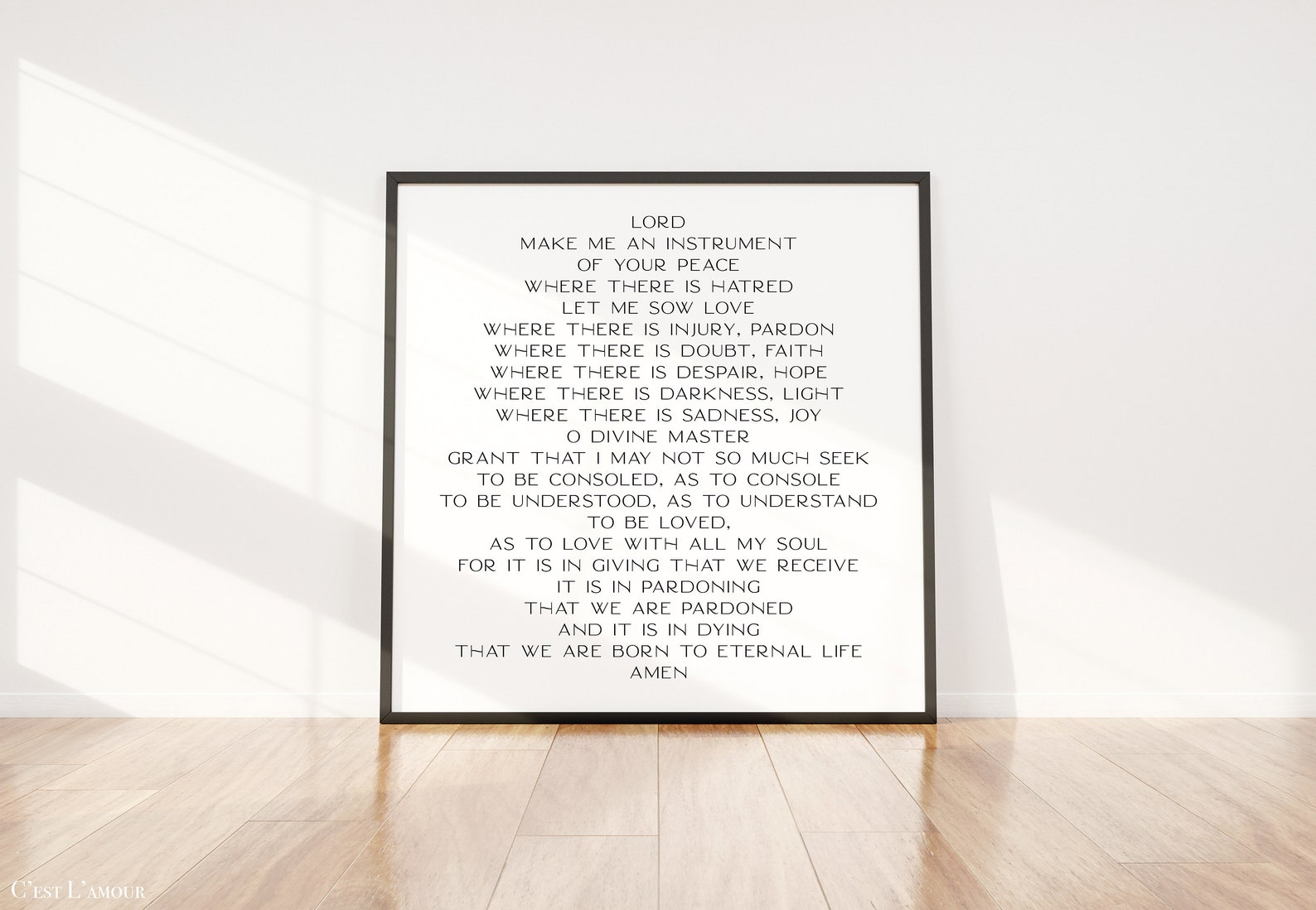 Lord Make Me an Instrument of Your Peace || St Francis of Assisi Prayer ...